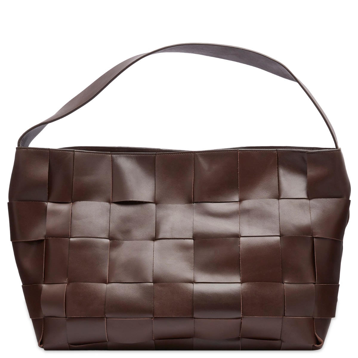 ST. AGNI Woven Large Tote Chocolate | END. (JP)
