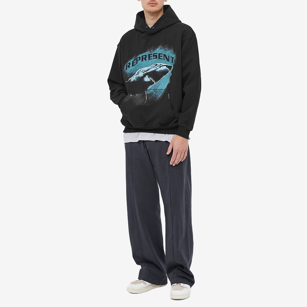 Represent Shark Hoody Jet Black | END. (US)