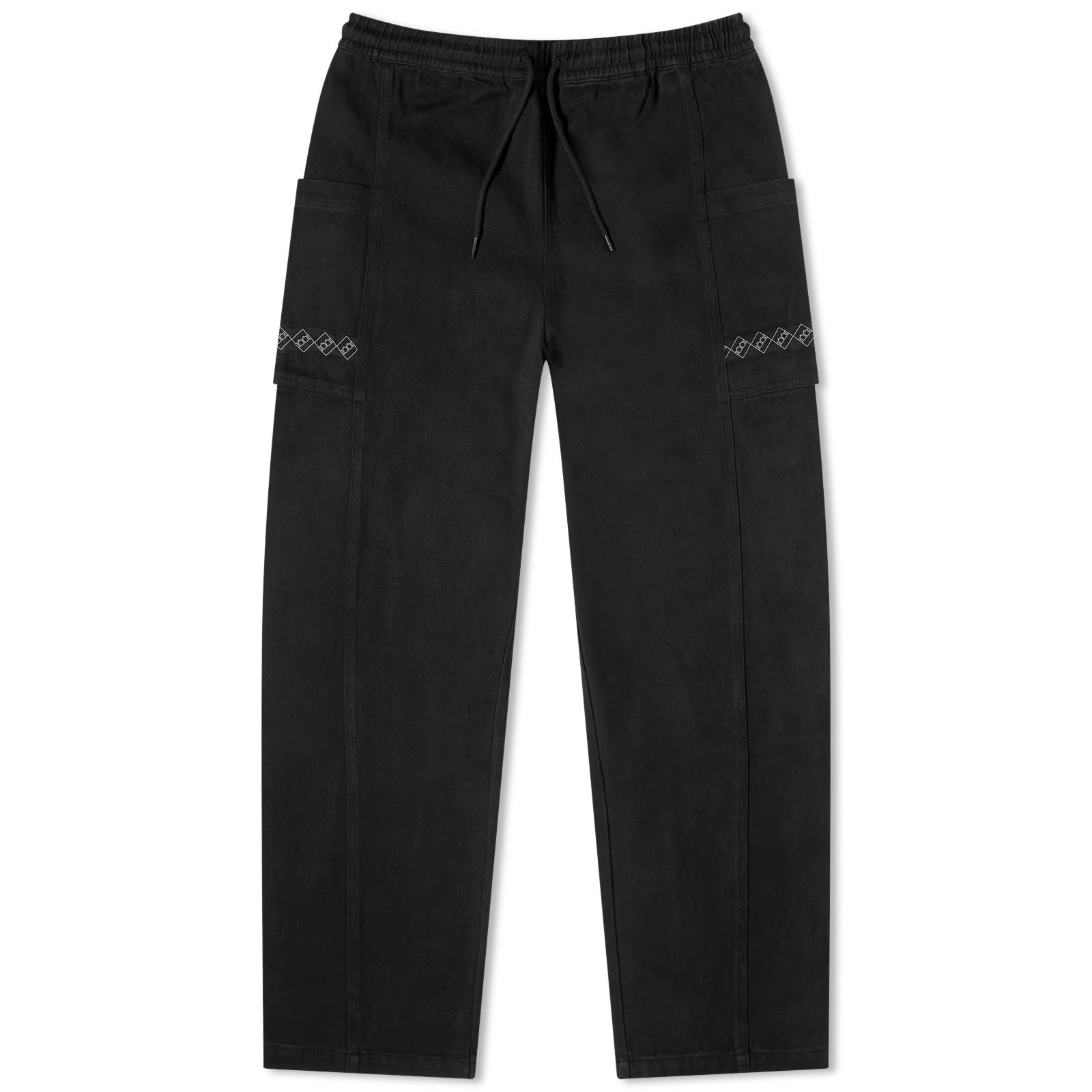 The Trilogy Tapes TTT Taped Pocket Pants Black | END. (US)