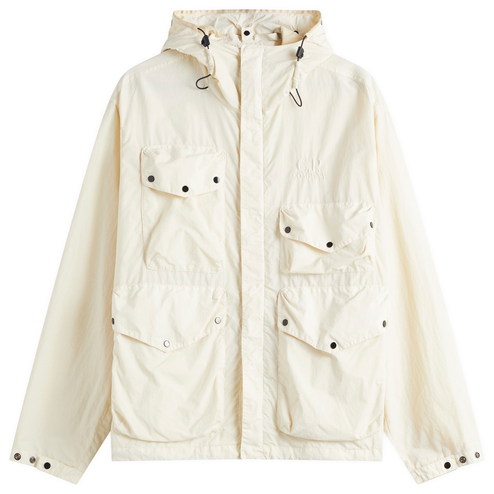 C.P. Company Flatt Nylon Goggle Jacket Pistachio Shell | END. (US)