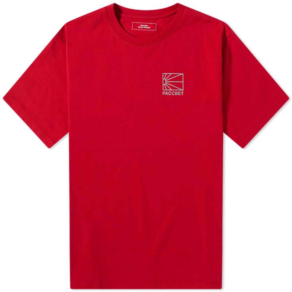 PACCBET Logo T-Shirt Red | END. (US)