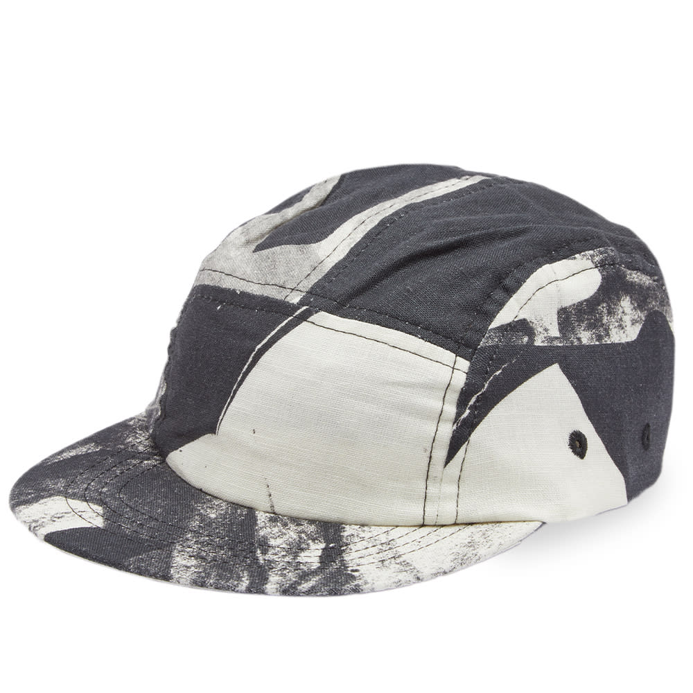 Folk Void Print 5 Panel Cap Black | END. (US)