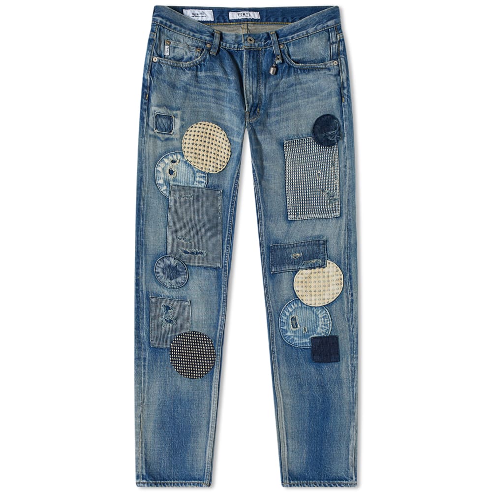 FDMTL SLIM FIT STRAIGHT DENIM Jeans Indigo | END.