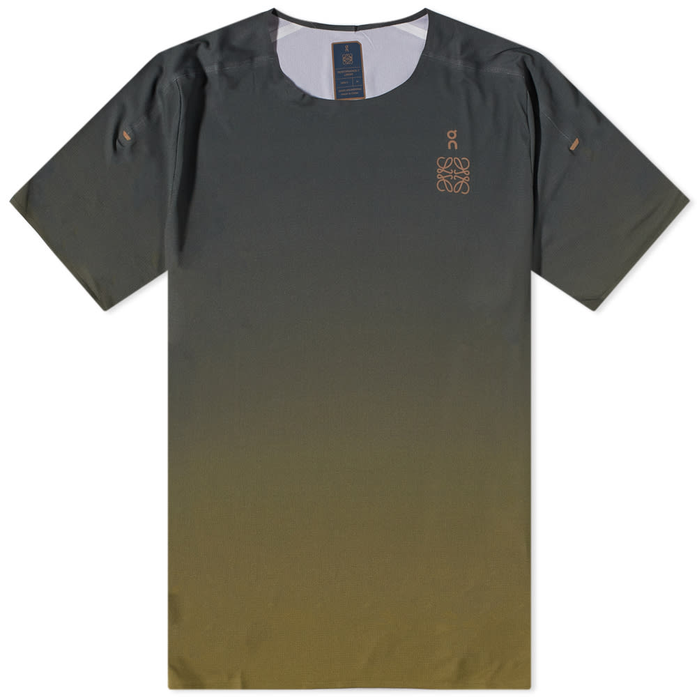 Loewe x On Running Performance T-Shirt Gradient Khaki | END.