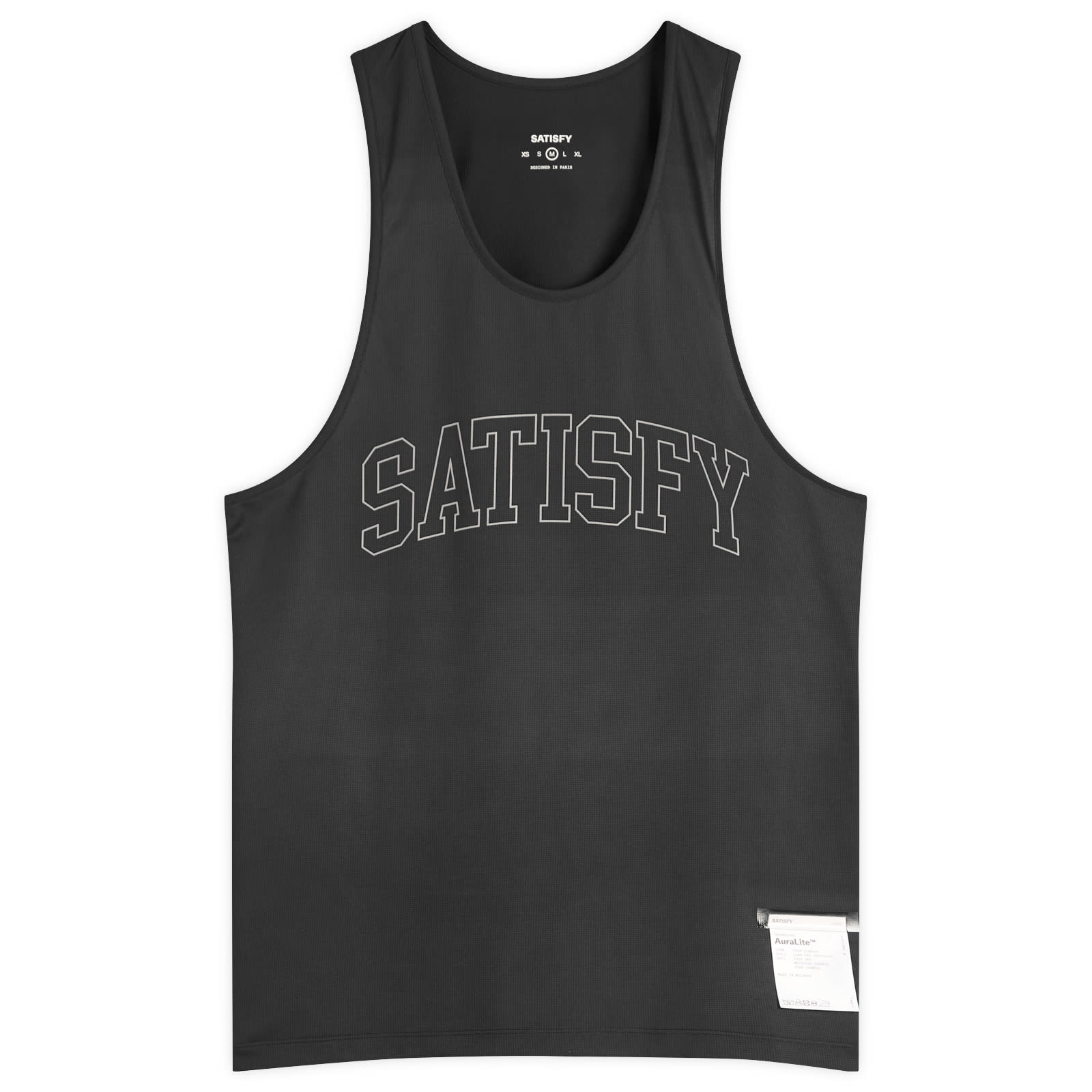 Satisfy AuraLite™ Tech Singlet Black | END. (US)