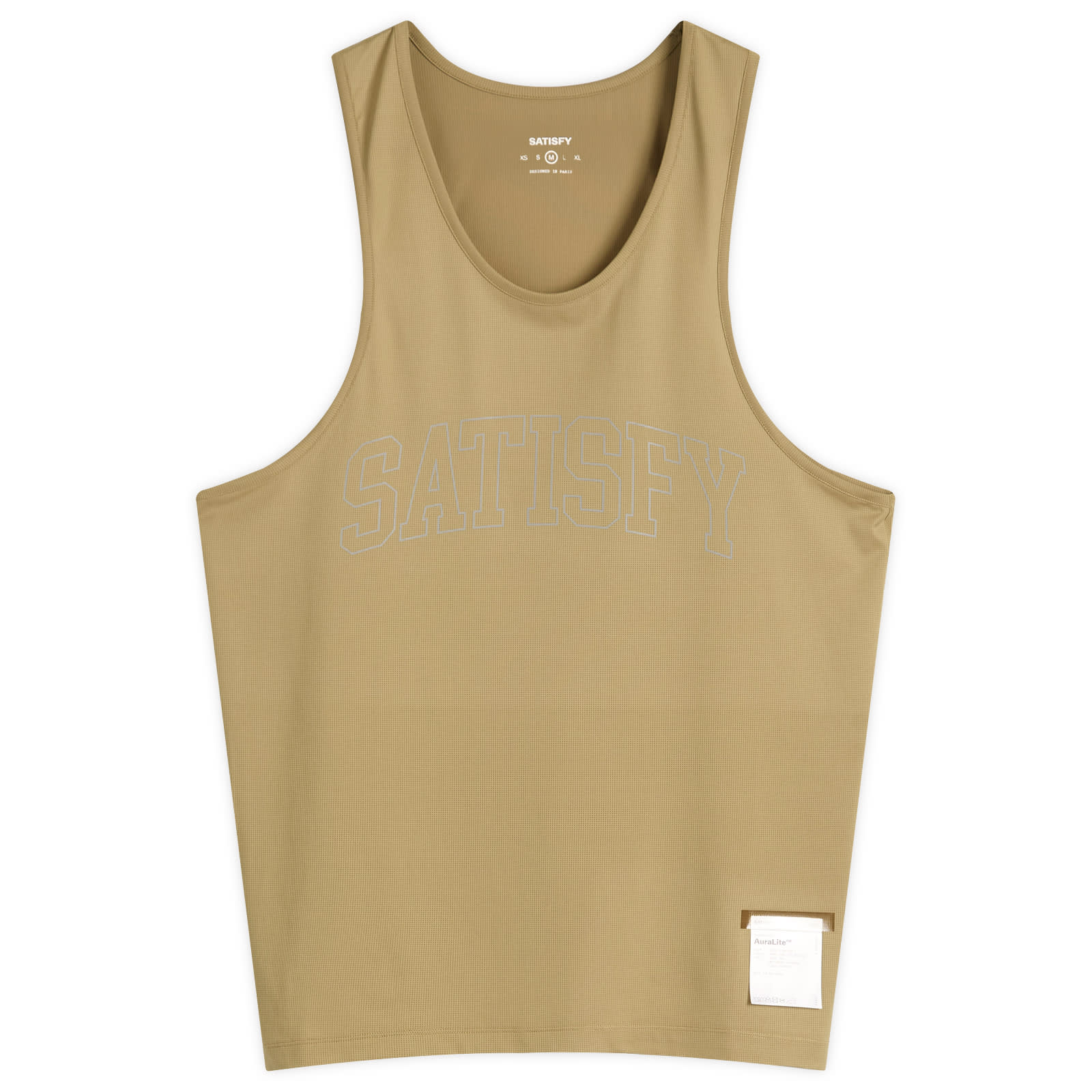 Satisfy AuraLite™ Tech Singlet Army Green | END. (GB)