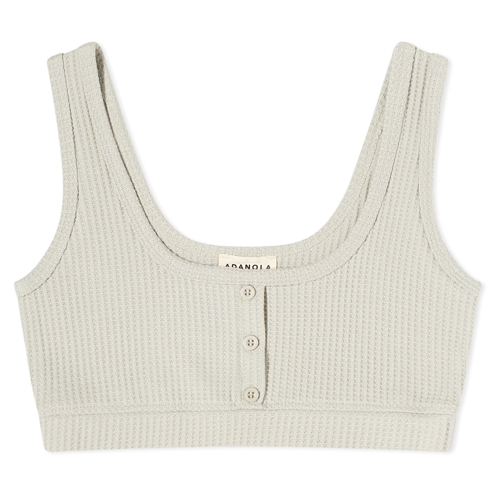 Adanola Waffle Scoop Bra Stone | END. (GB)