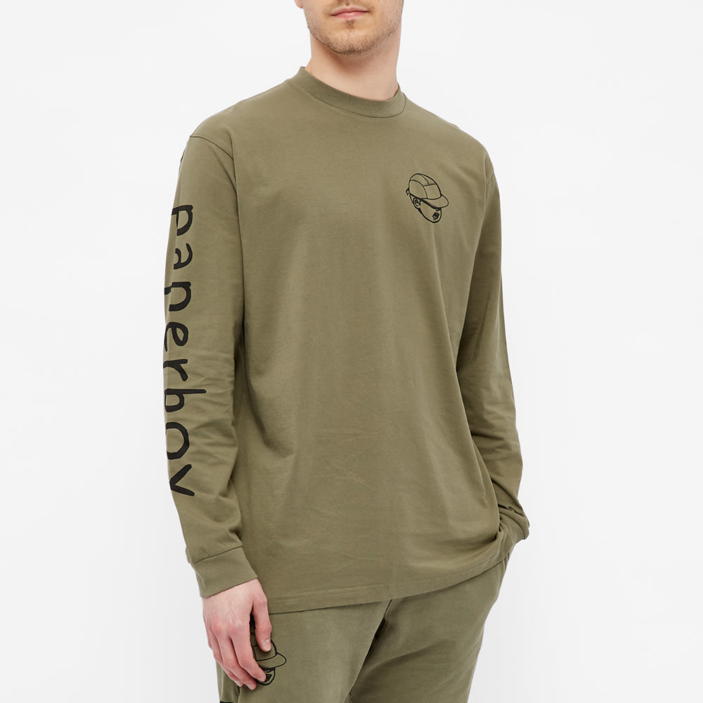 Paperboy Long Sleeve Tee Dusty Olive | END. (Europe)