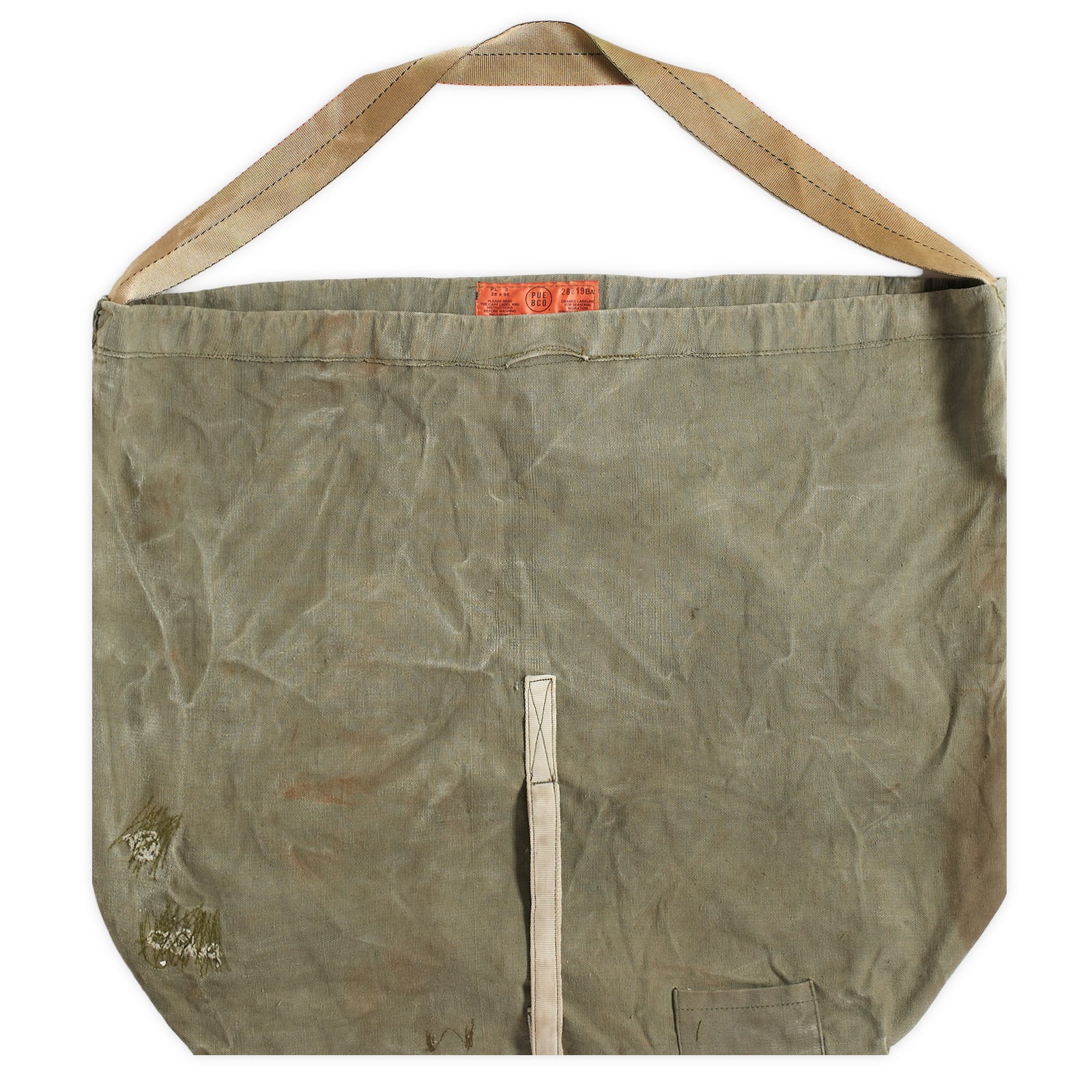 Puebco Vintage Material Shoulder Bag Olive | END. (US)