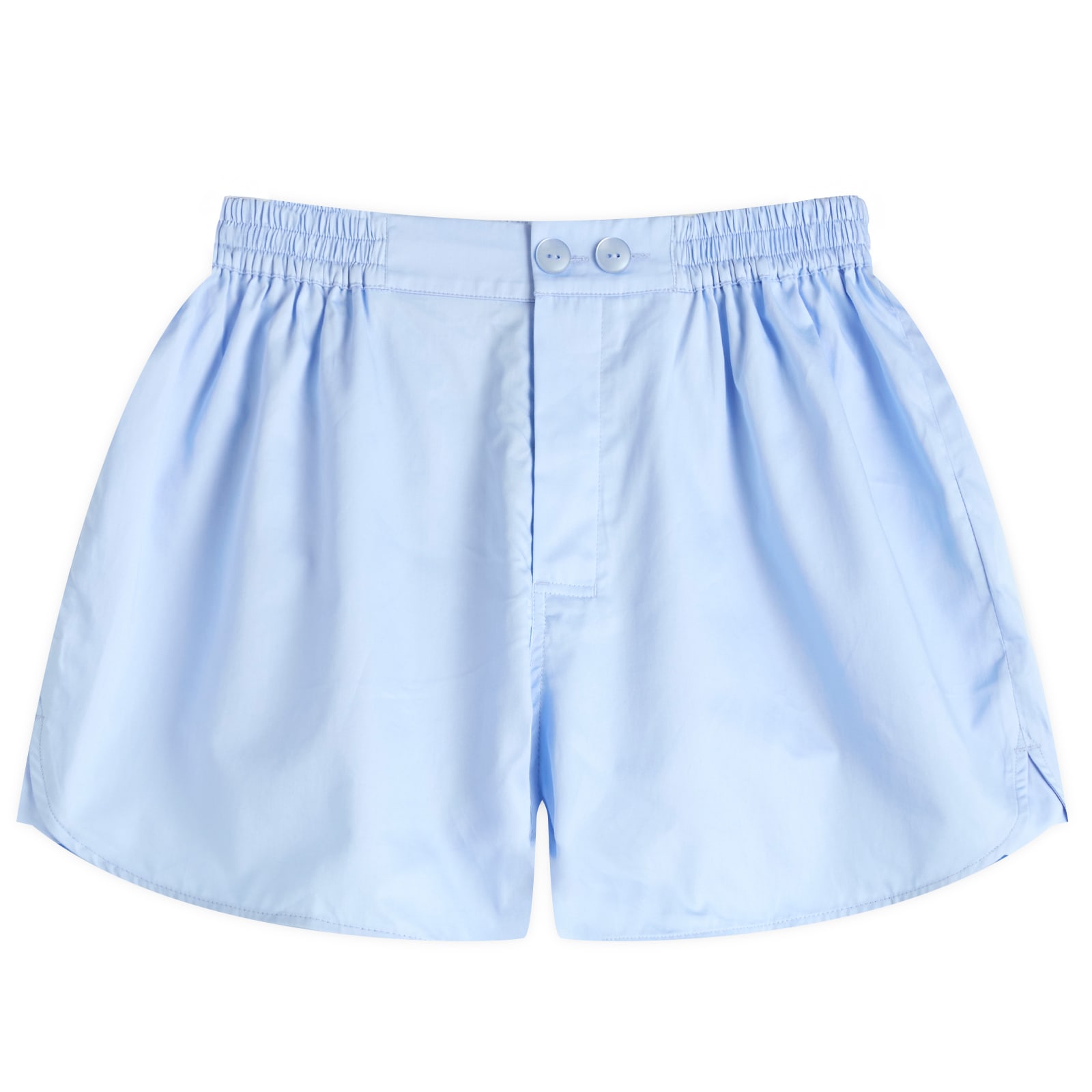 HAY Outline Pyjama Shorts Soft Blue - Curated Menswear