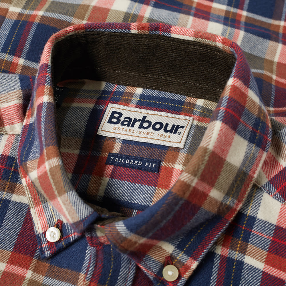 Barbour Stapleton Blake Shirt Red | END. (US)