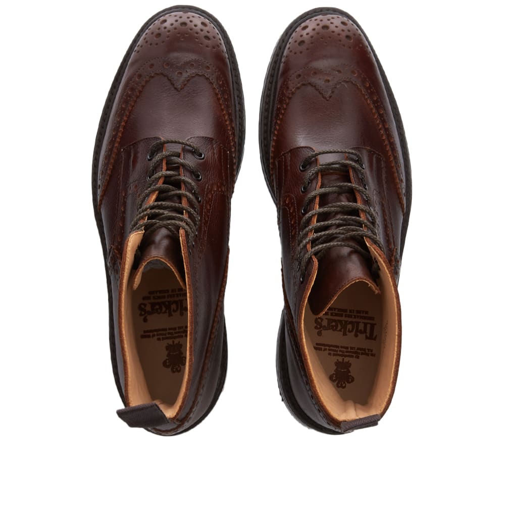 Trickers Stow Derby Brogue Boot Snuff Kudu | END. (CN)