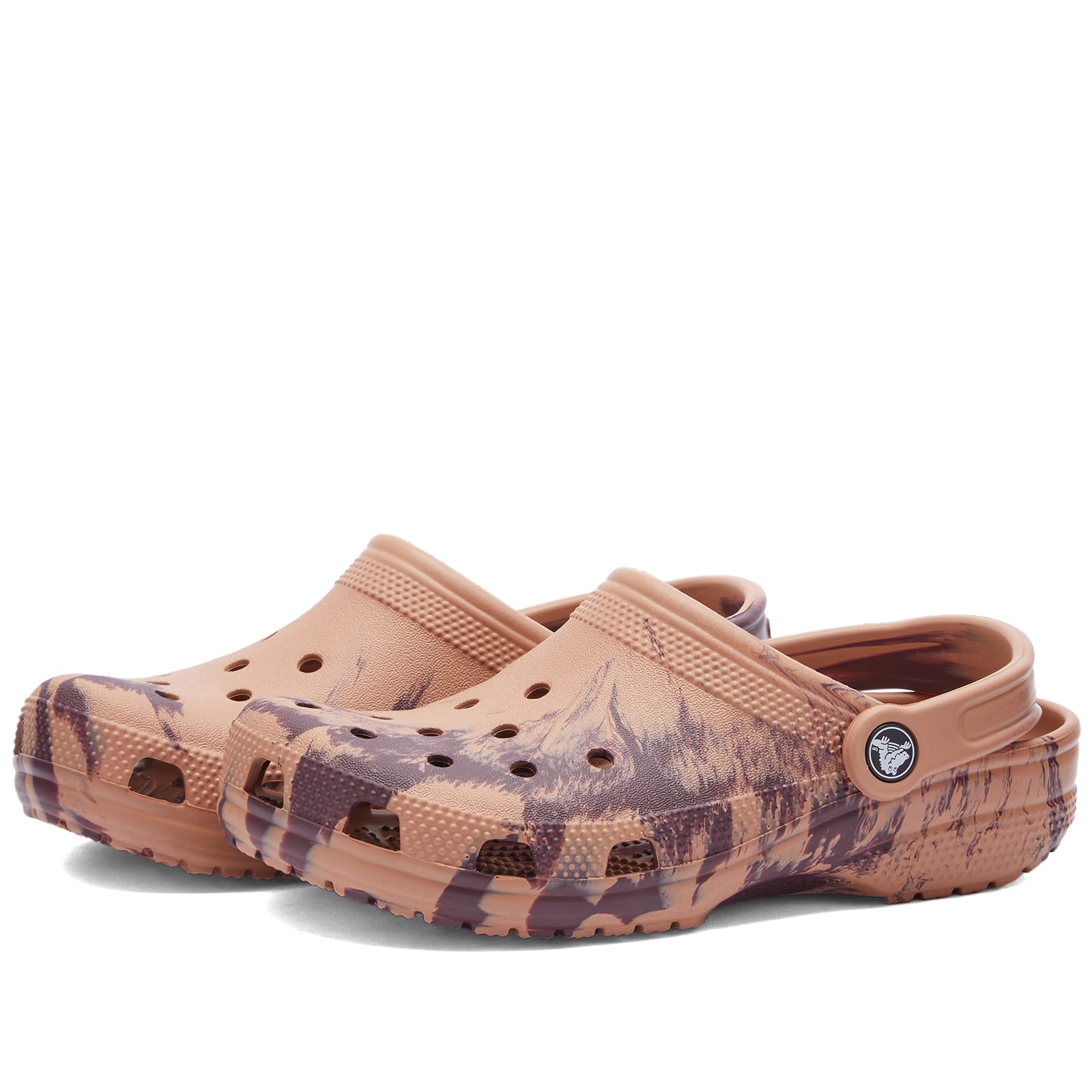 Crocs Classic Marbled Clog Cork & Multi | END.
