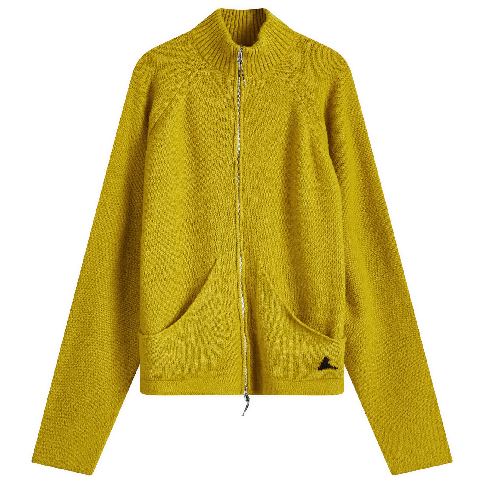 ROA Mohair Zip Cardigan Yellow | END. (GB)