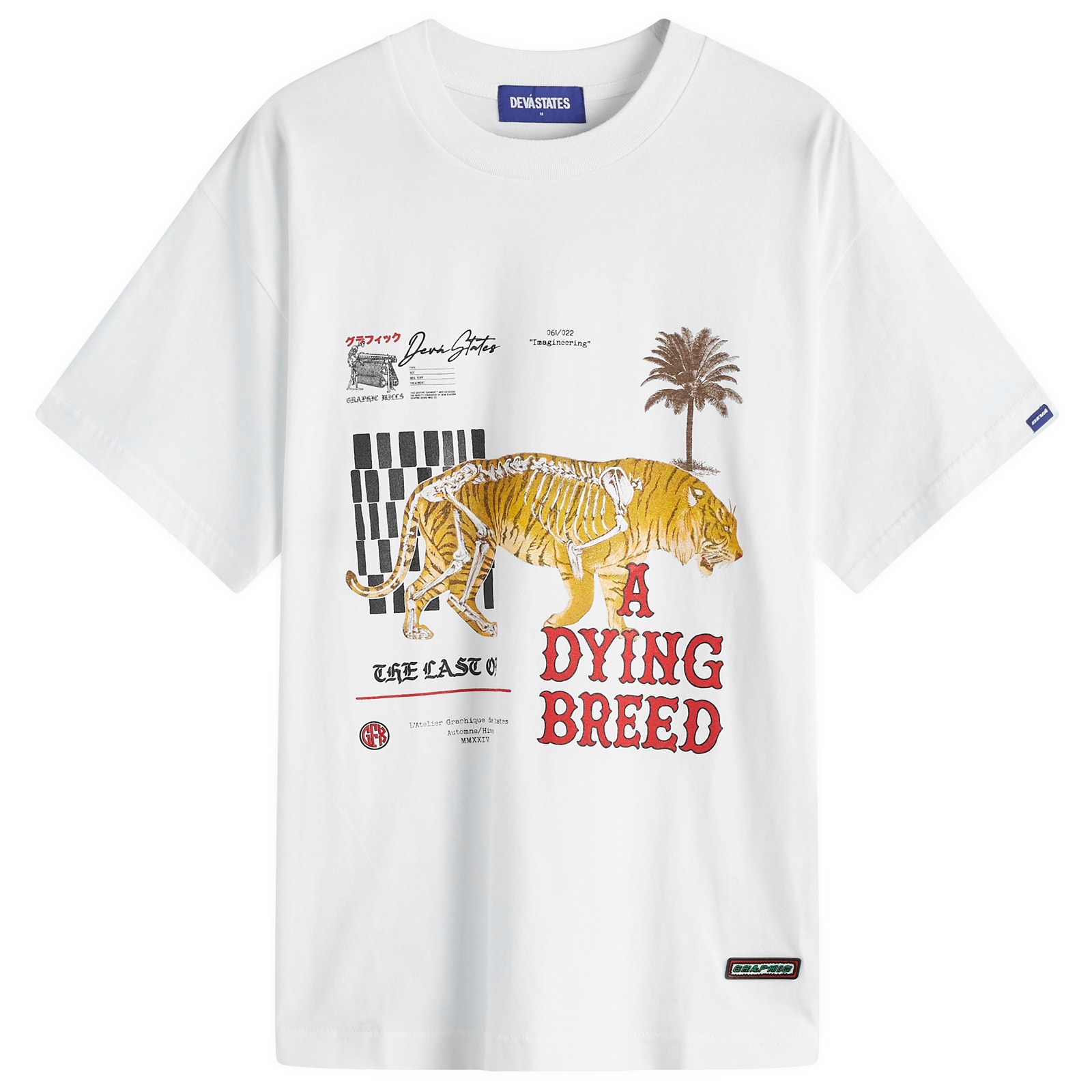 Deva States Critical T-Shirt White | END. (US)
