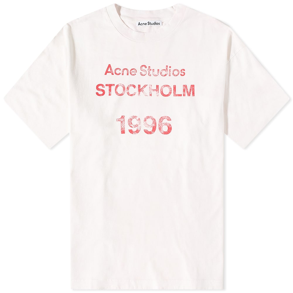Acne Studios Extorr 1996 T-Shirt Pale Orange | END. (SG)