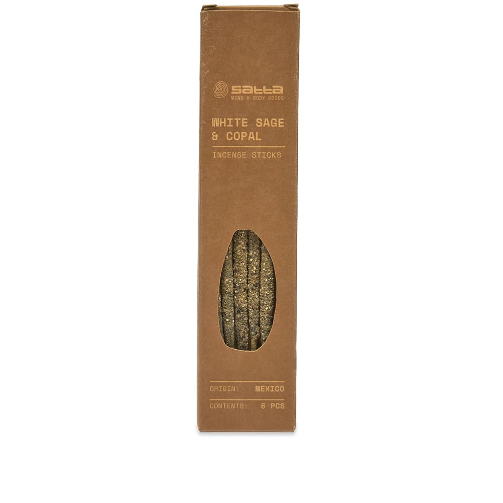 Satta Sage & Copal Incense - 6 Pack Sage & Copal | END. (AR)
