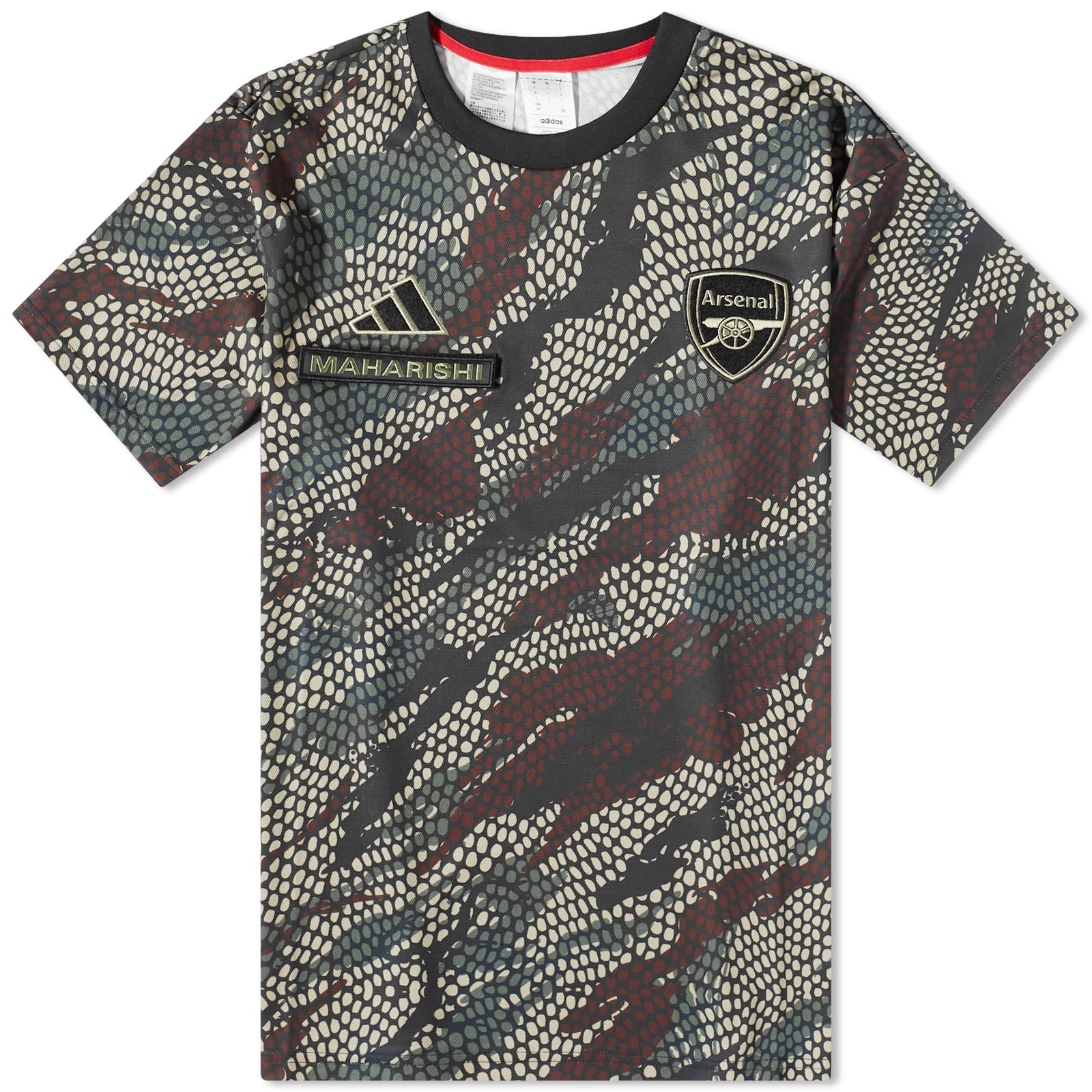 Adidas x AFC x Maharishi Jersey Multi Camo & Black | END. (GB)