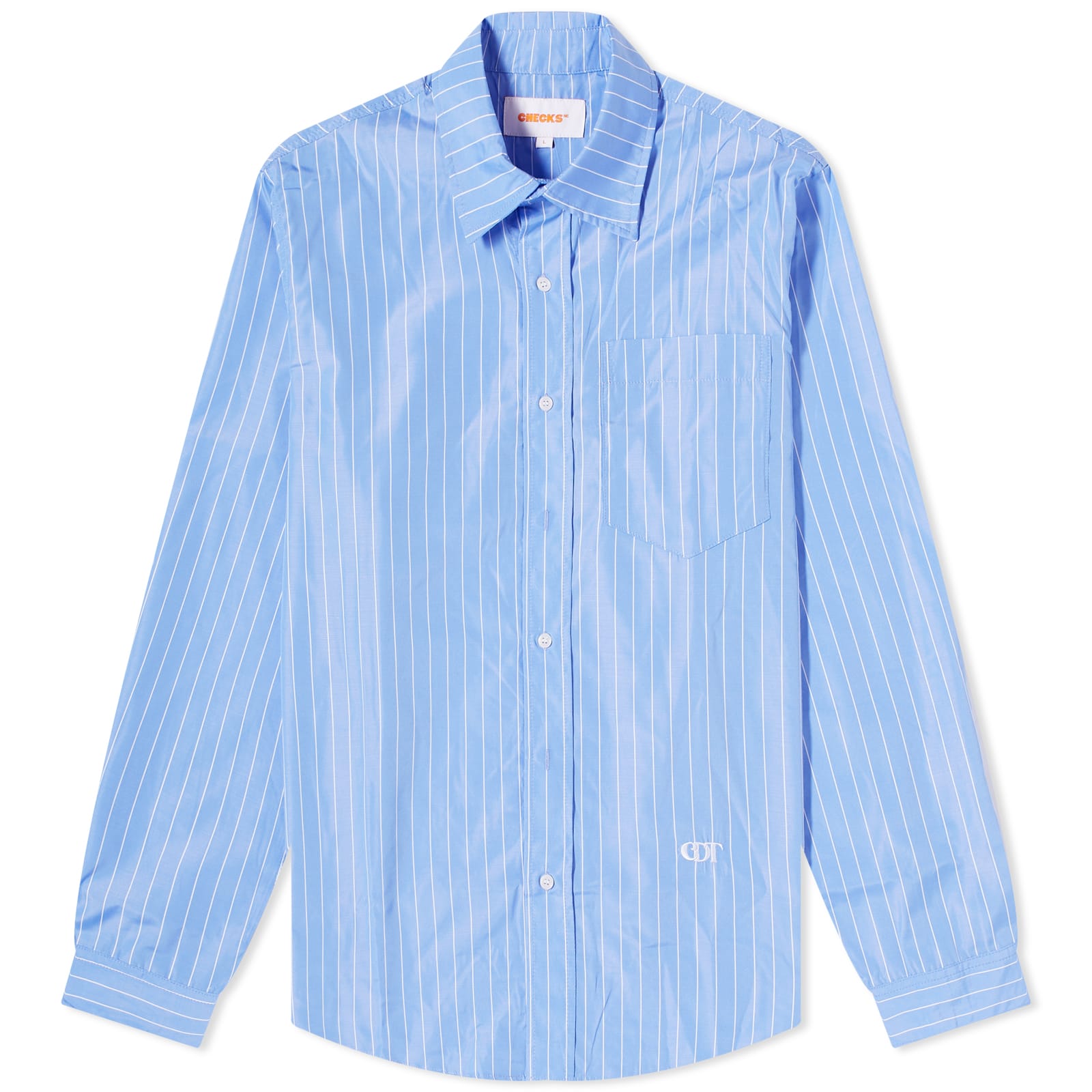 Checks Downtown Stripe Shirt Blue & White | END. (US)