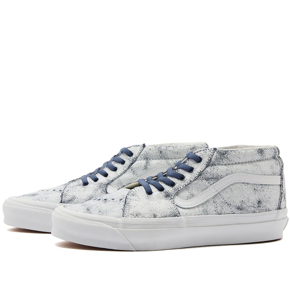 Vans Vault UA OG SK8-Mid LX Distress White & Multi | END.