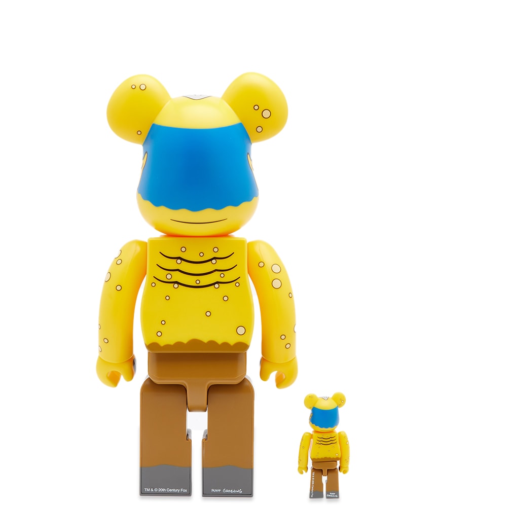 Medicom Simpsons Cyclops Be@rbrick Yellow 100% & 400% | END. (JP)