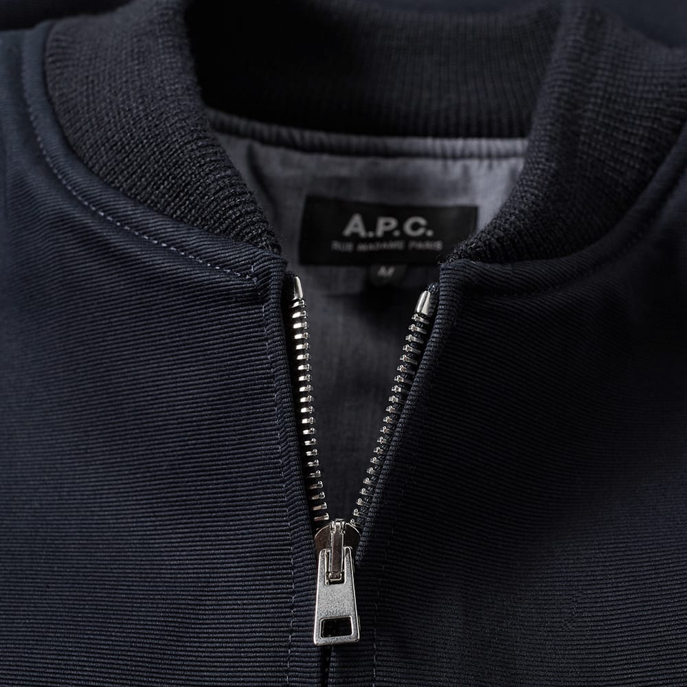 A.P.C. MA-1 Bomber Jacket Dark Navy | END. (US)
