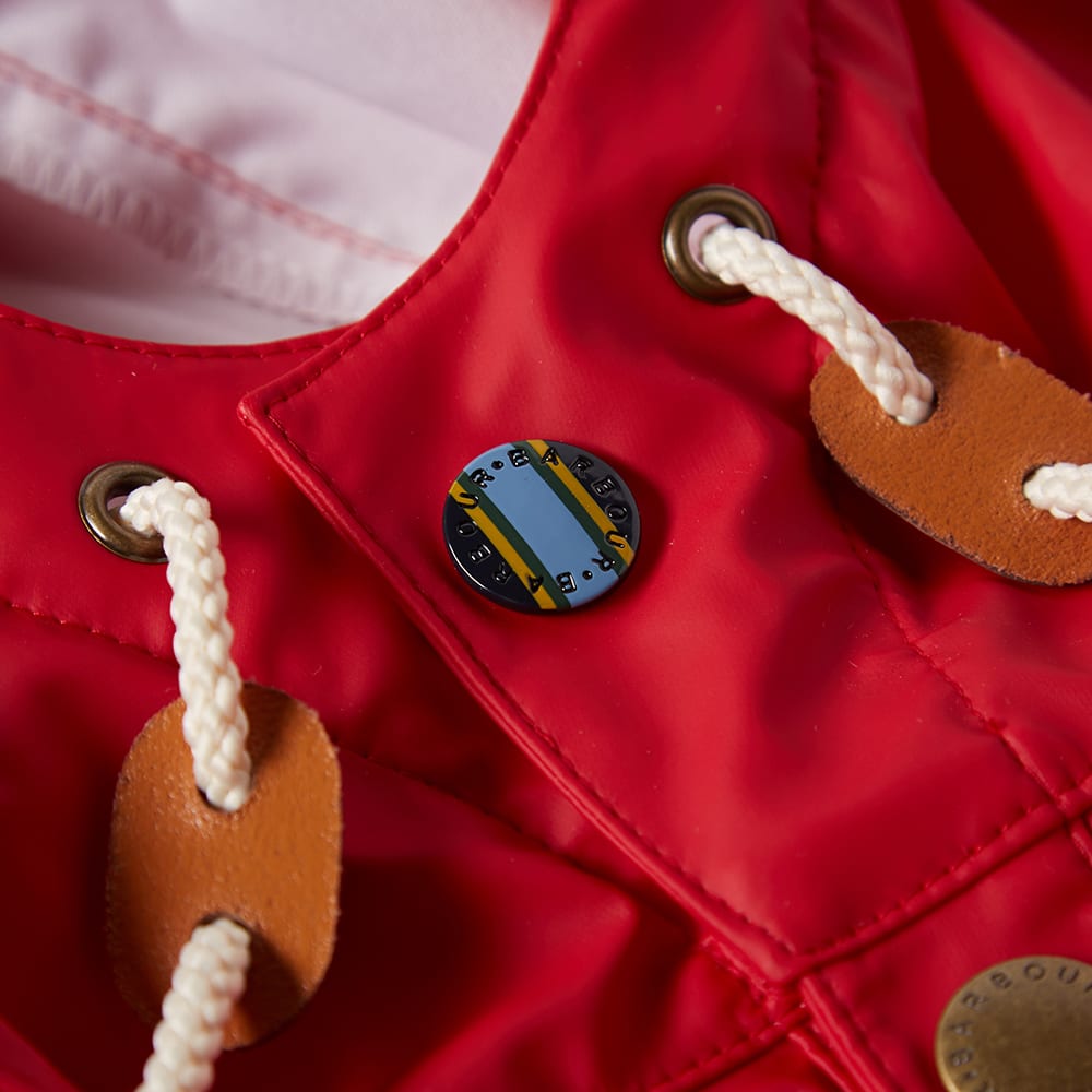 Barbour Hooded Reeling Jacket Red | END.