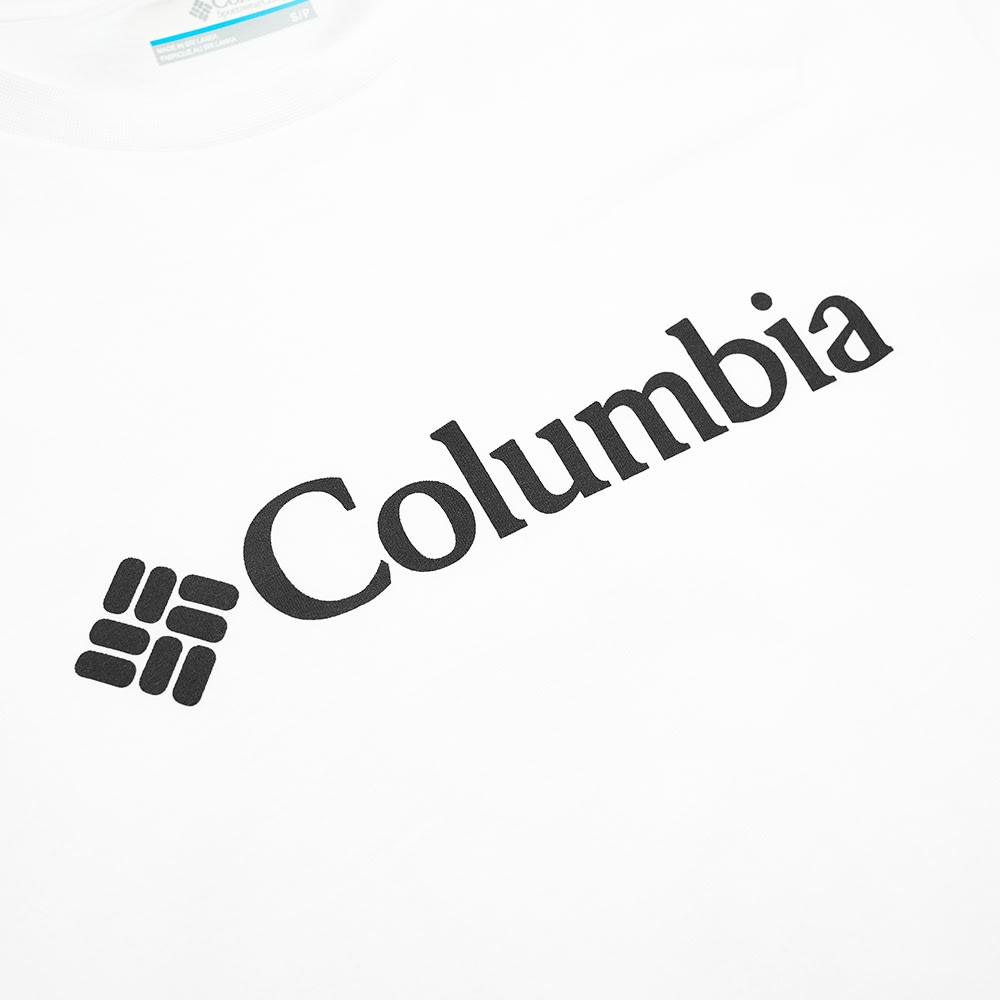 Columbia Logo Tee White | END. (UK)