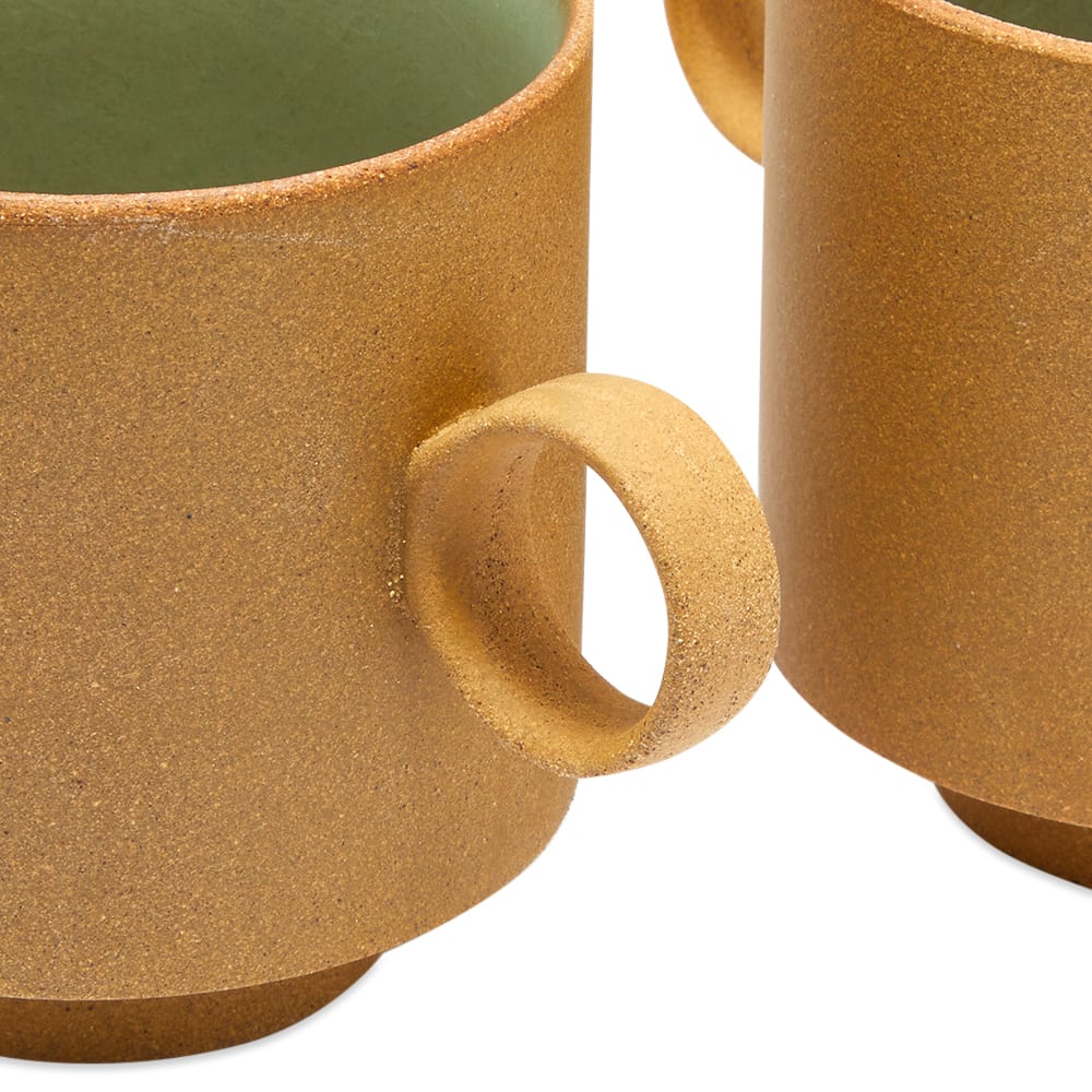 HK Living Coffee Mugs - Set Of 2 Ochre | END. (UK)