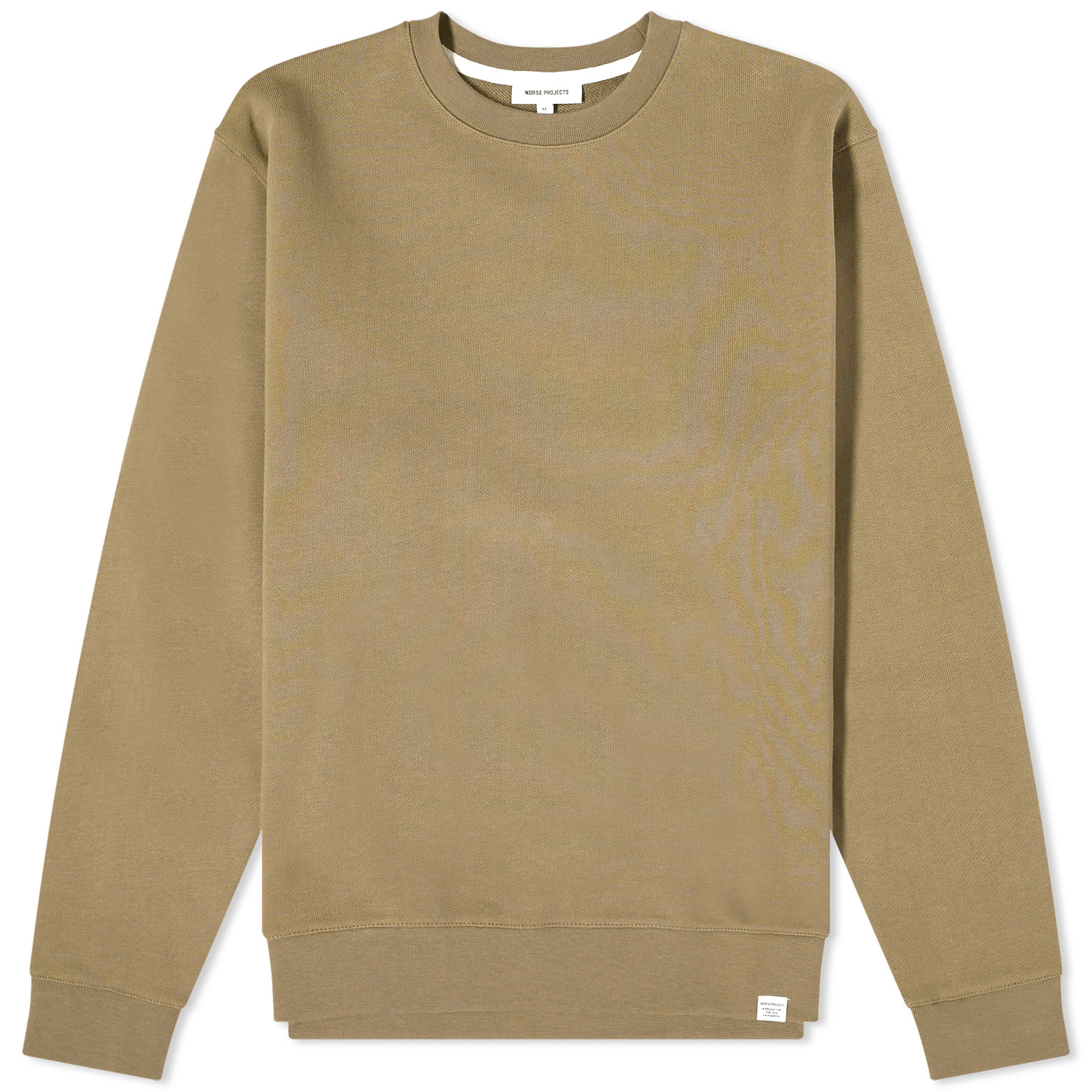 Norse Projects Vagn Classic Crew Sweat Sediment Green | END. (US)