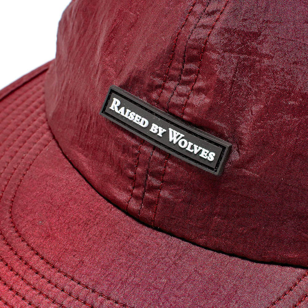 Raised by Wolves PVC Logo 6 Panel Cap Red | END.