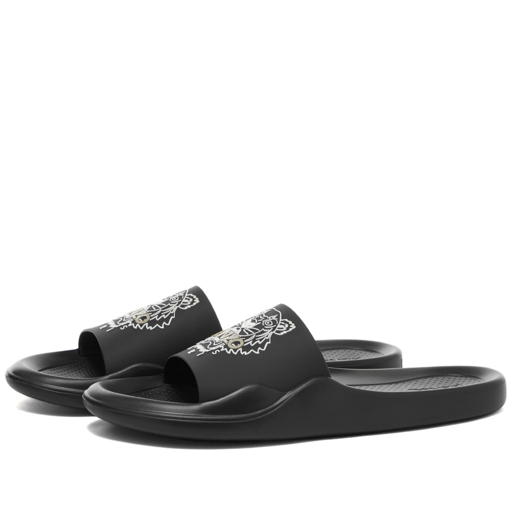 Kenzo Tiger Slides Black | END. (US)