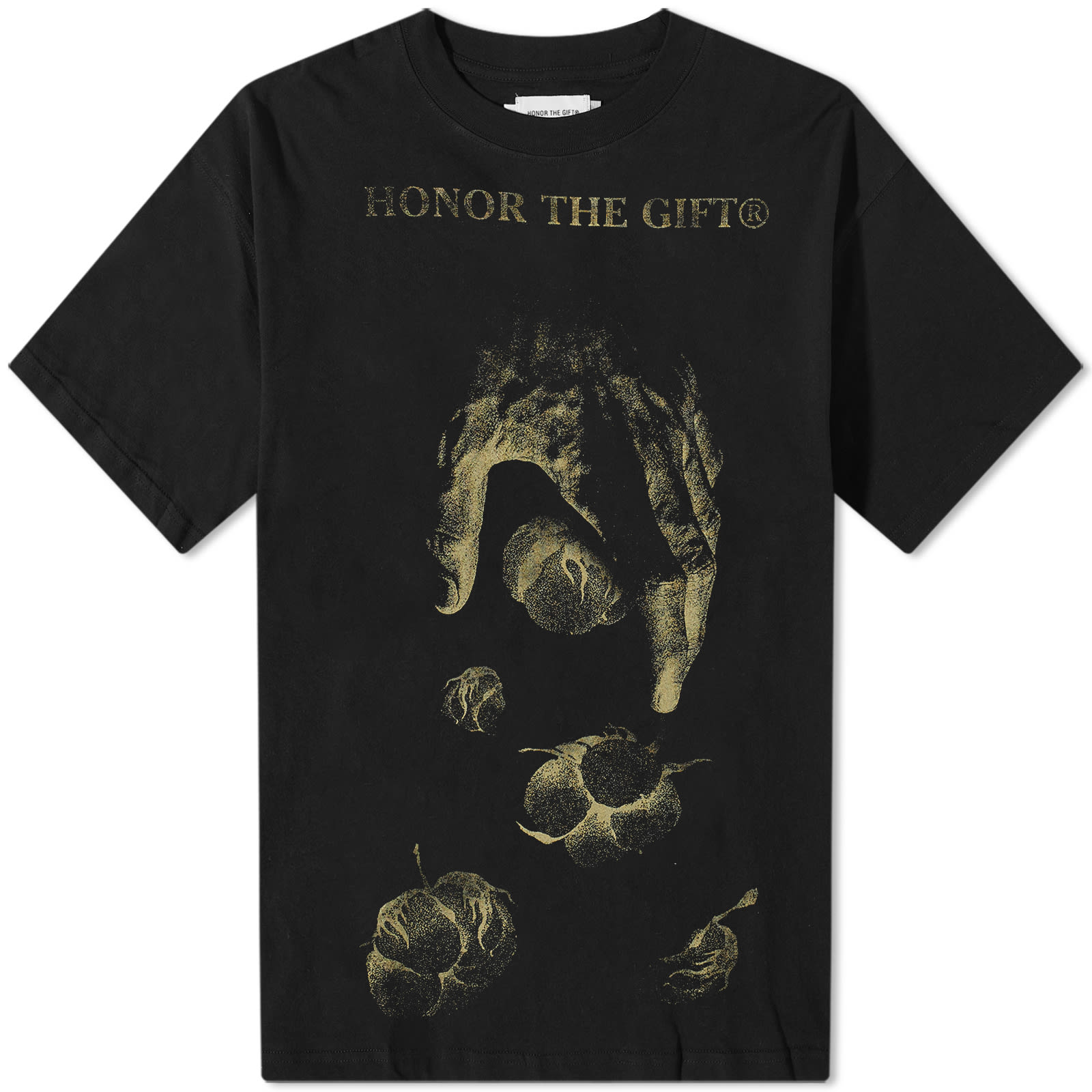 Honor the Gift Field Hand T-Shirt Black | END. (US)