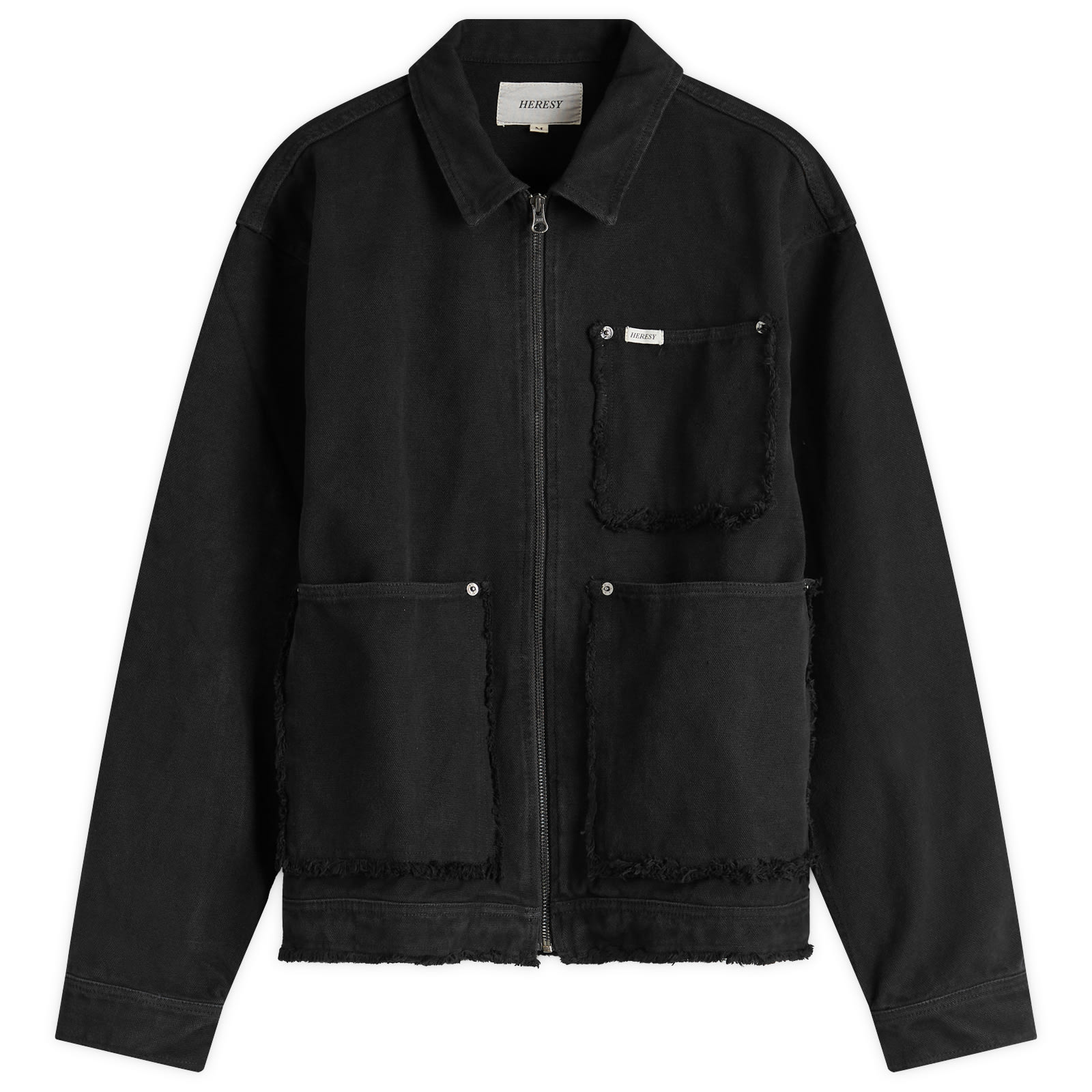 Heresy Scraggy Work Jacket Black | END. (GB)