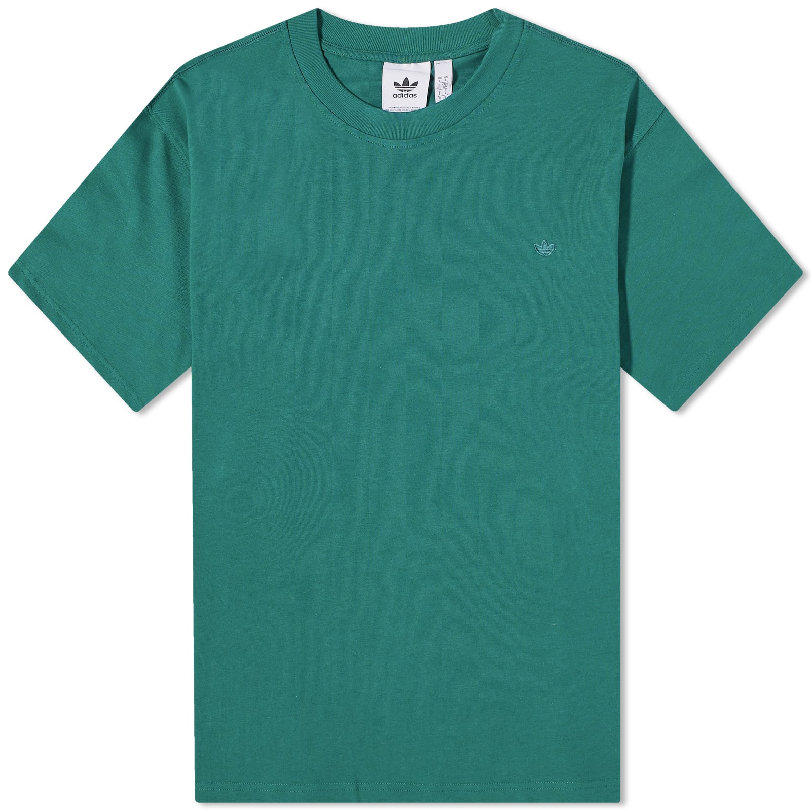 Adidas Premium Essentials T-Shirt Collegiate Green | END. (US)