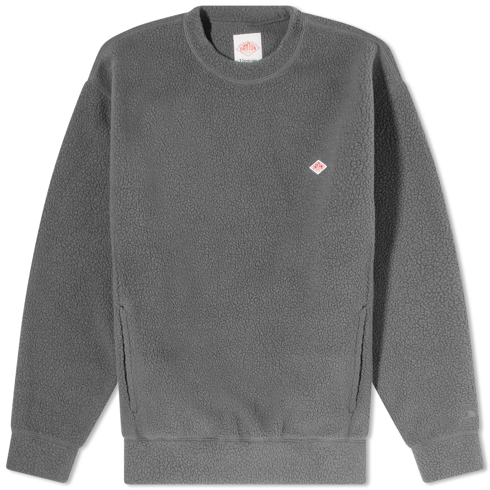 Danton Polartec Thermal Crew Sweater Grey | END. (US)