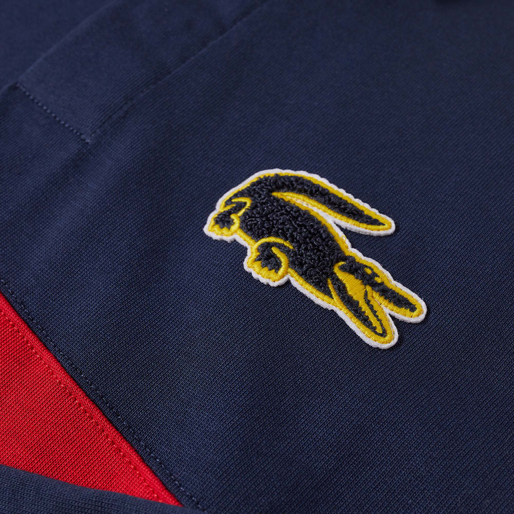 Lacoste Vintage Rugby Shirt Navy & Bordeaux | END. (UK)