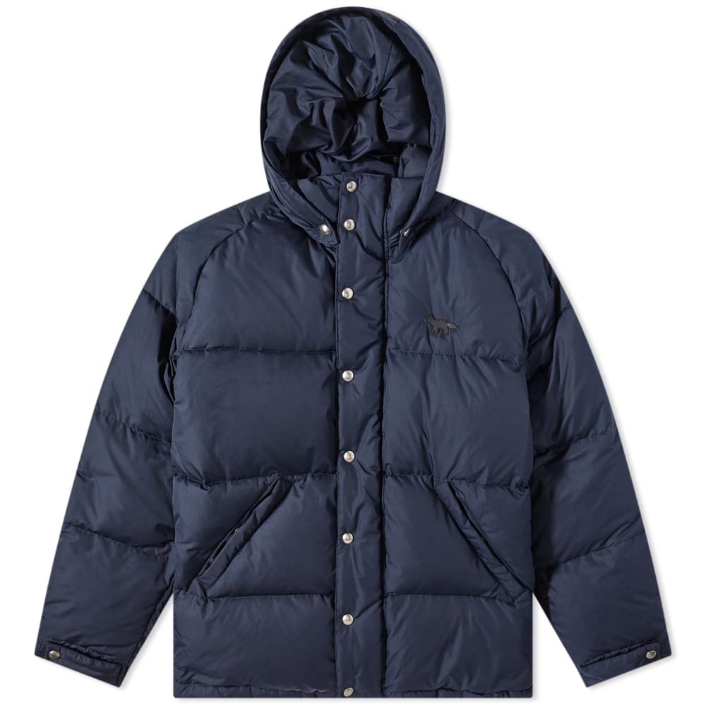 Maison Kitsuné Fox Down Jacket Navy | END. (US)