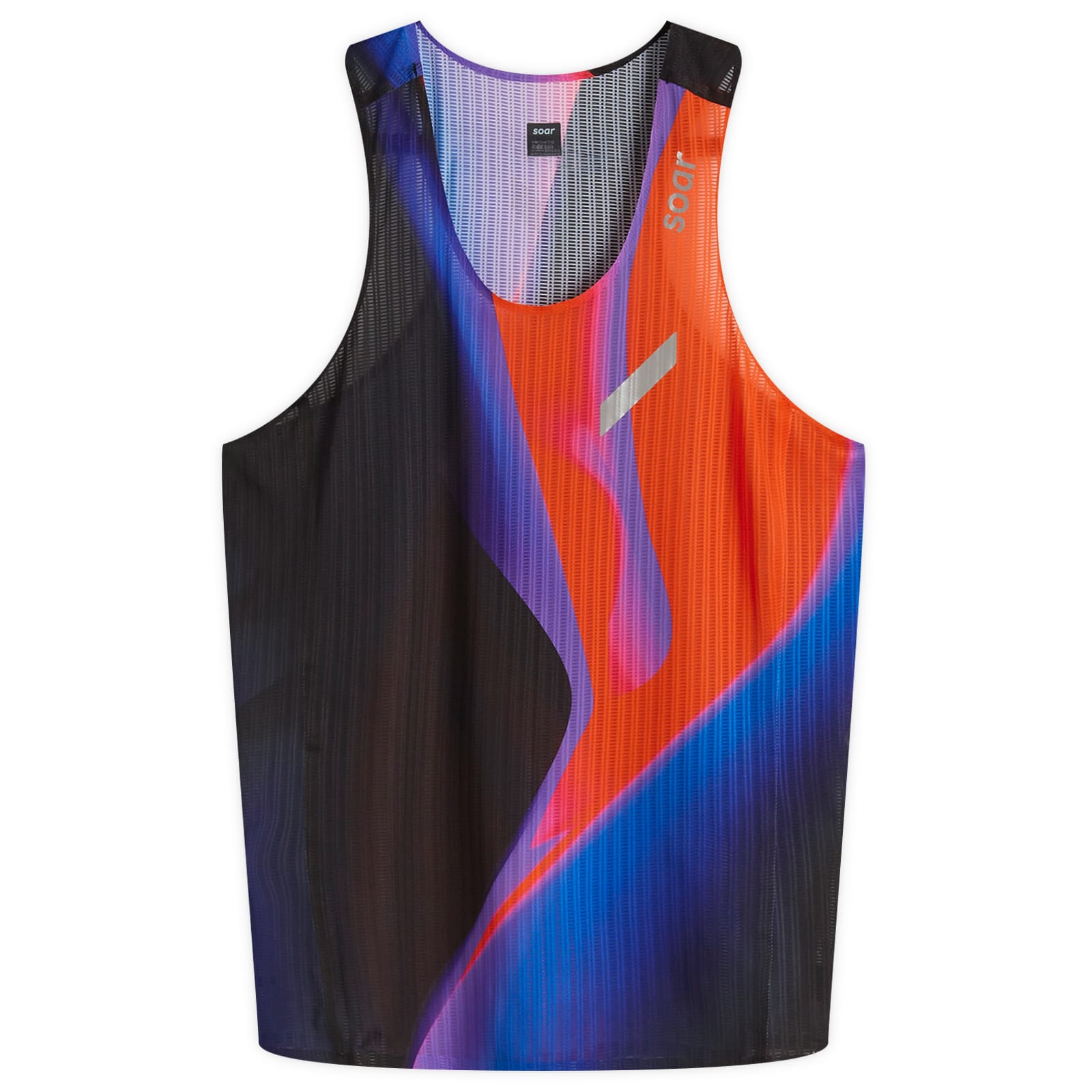 SOAR Race Vest Black & Blue & Red | END. (AR)