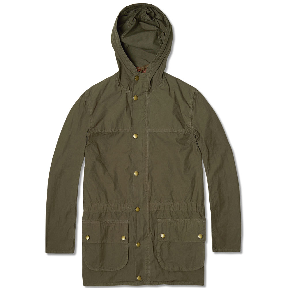 Barbour Japanese Overdyed SL Durham Jacket Olive | END. (Global)