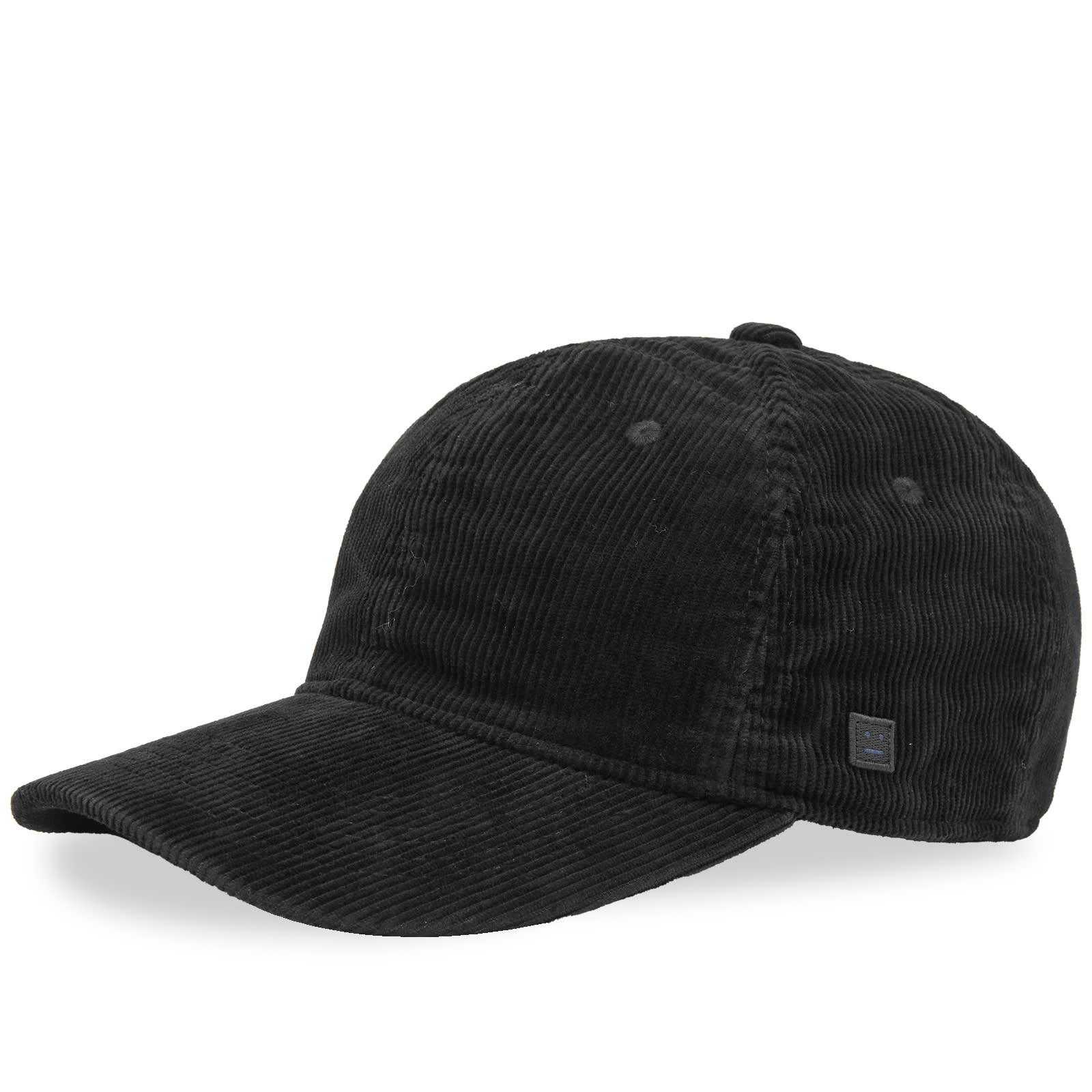 Acne Studios Cunov Corduroy Face Cap Black | END. (US)