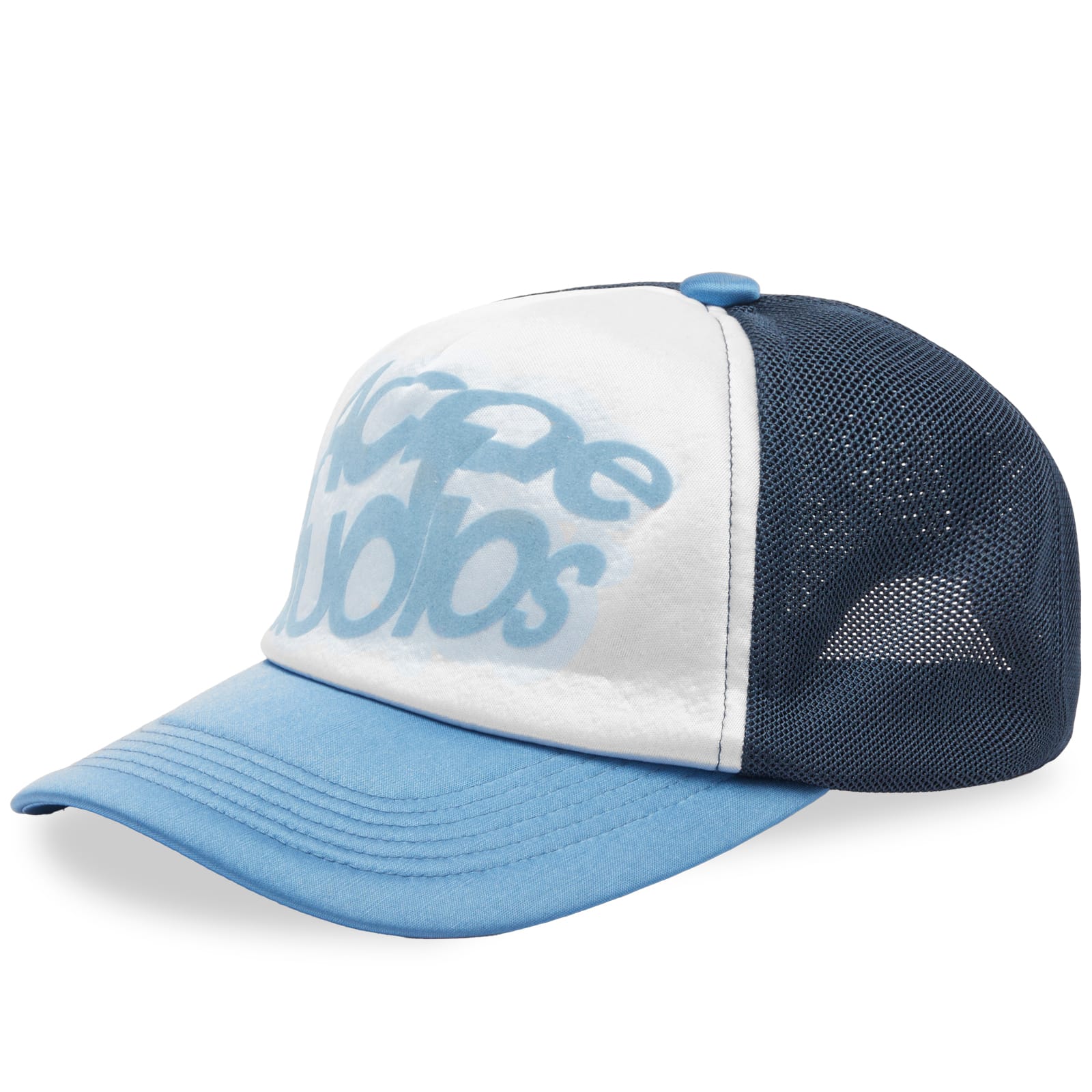 Acne Studios Cape Fisheye Logo Cap Blue | END. (US)