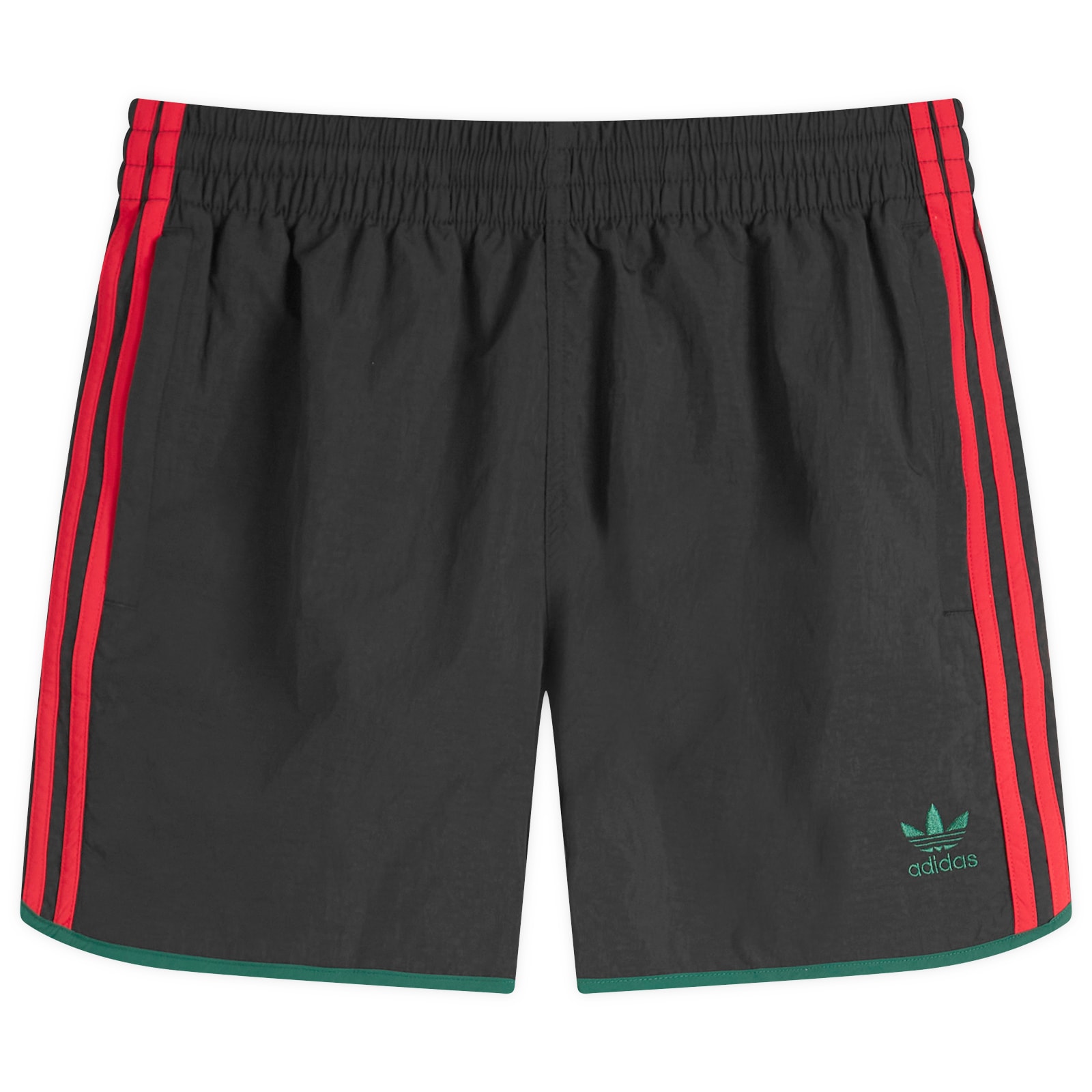 Adidas Adicolor Classics Sprinter Shorts Black & Better Scarlet | END. (US)