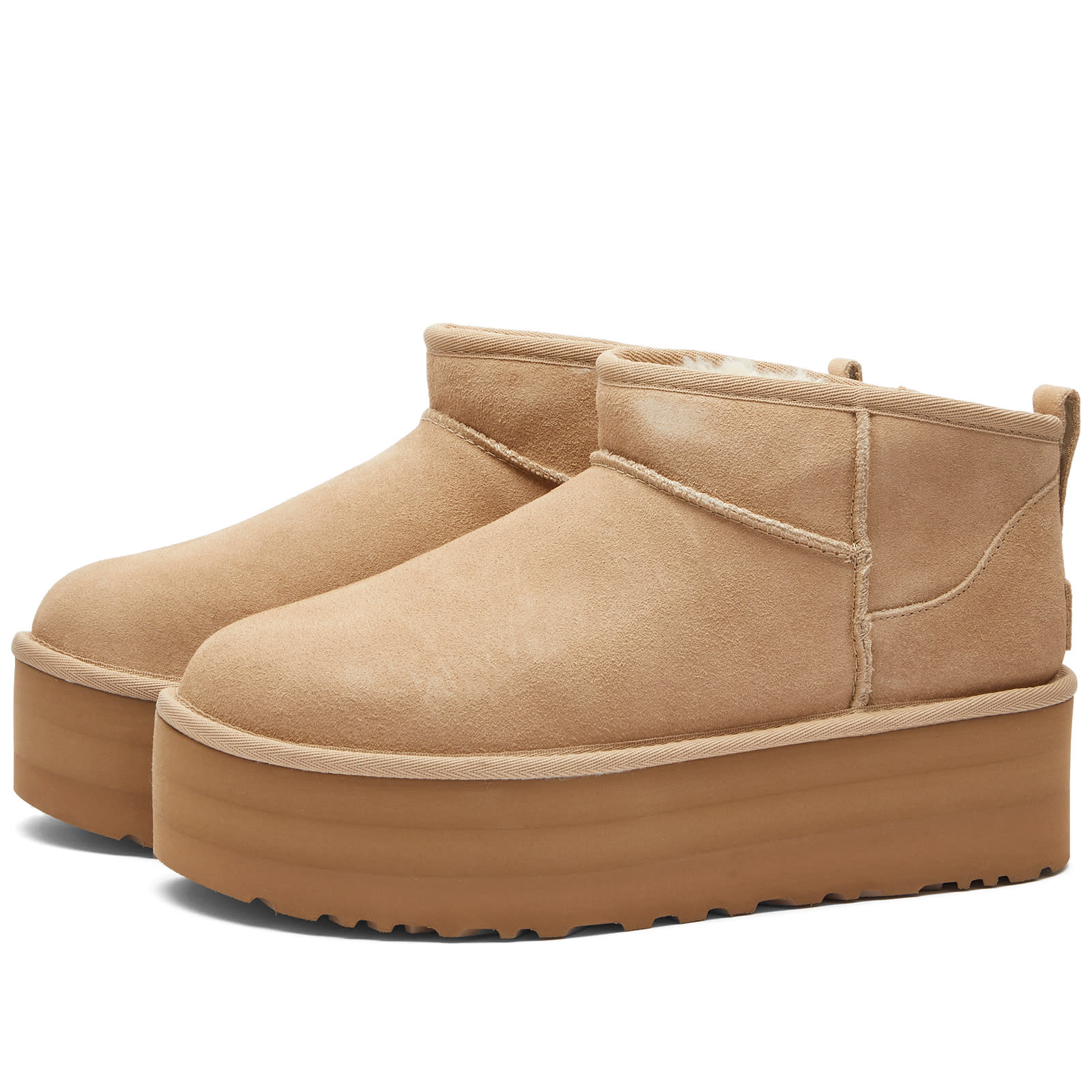 UGG Classic Ultra Mini Platform Boot Sand | END.