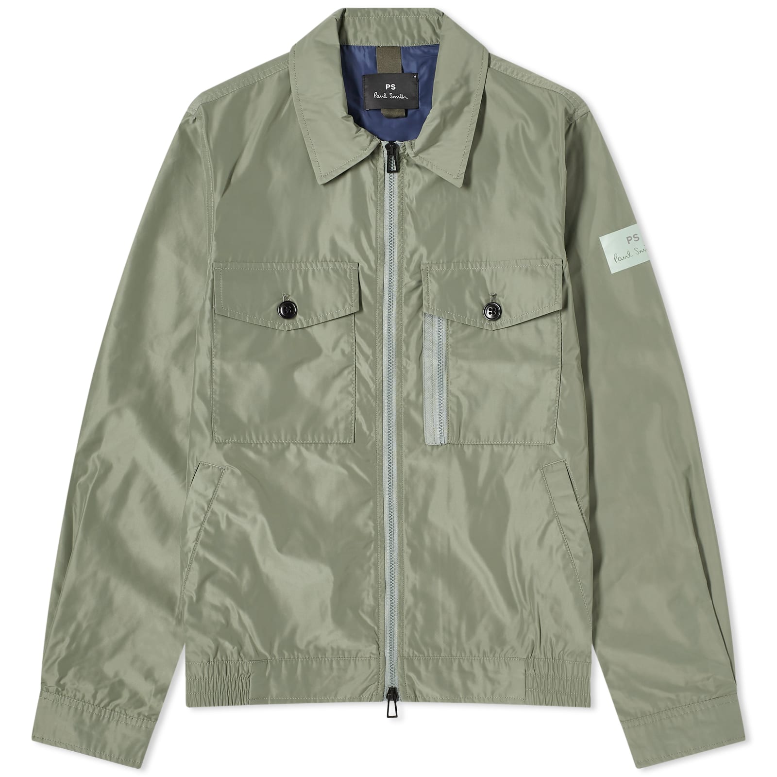 Paul Smith Poly Zip Jacket Green | END. (US)
