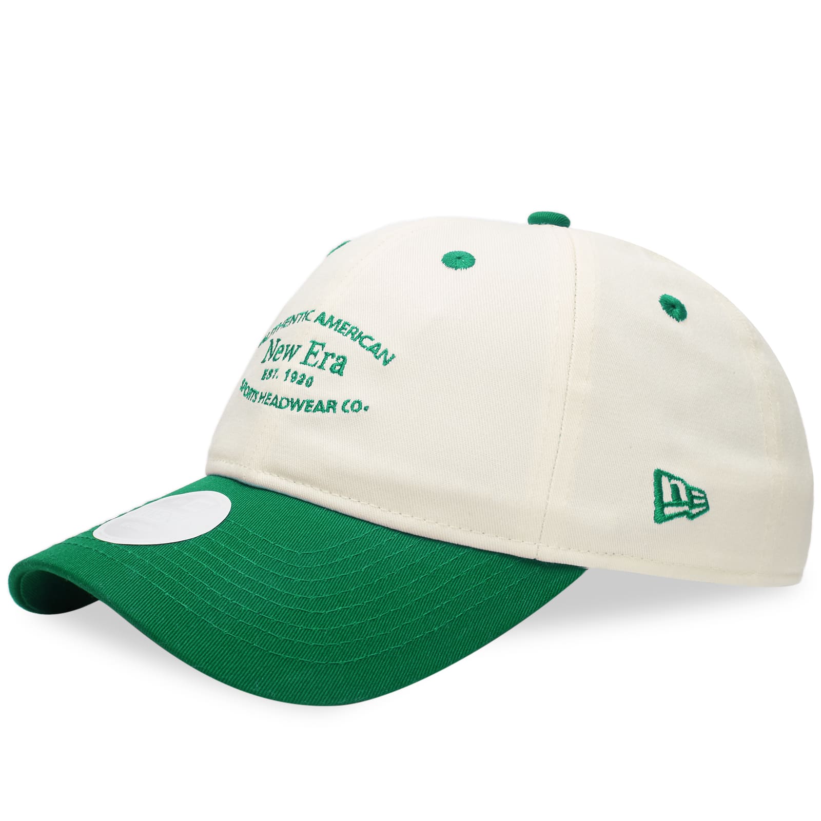 New Era Contrast 9Twenty Adjustable Cap Green | END. (US)
