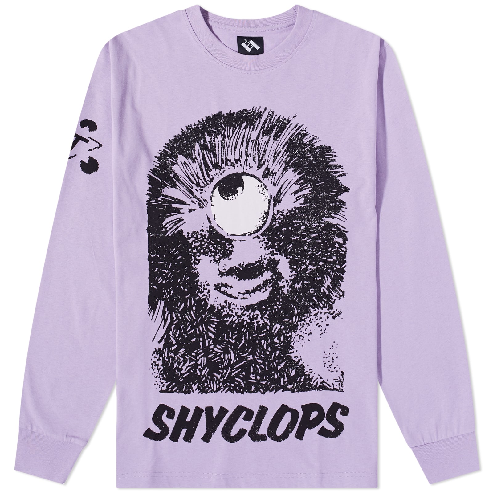 The Trilogy Tapes Shyclops Long Sleeve T-Shirt Lavender | END. (GB)