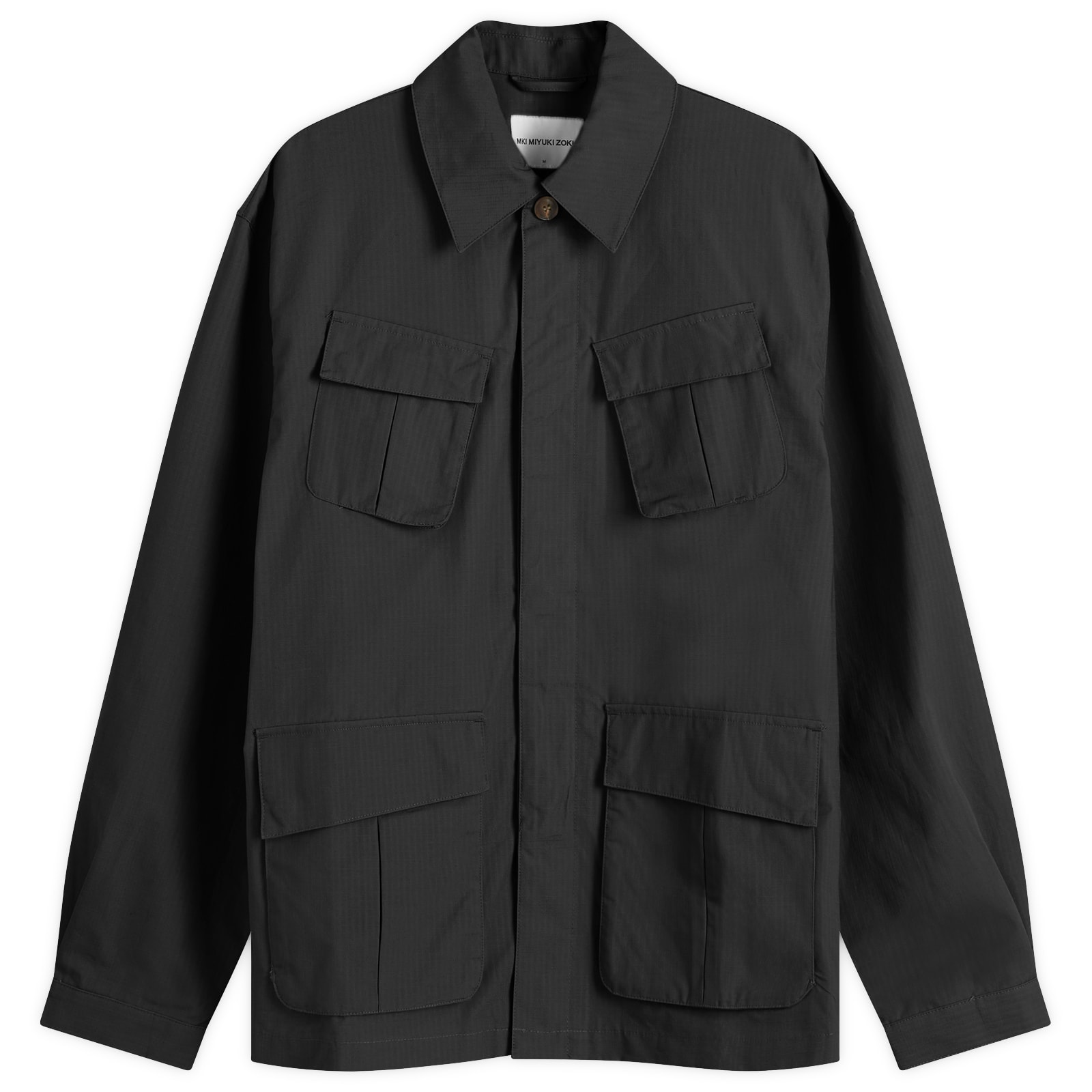 MKI Ripstop Cargo Jacket Black | END. (US)