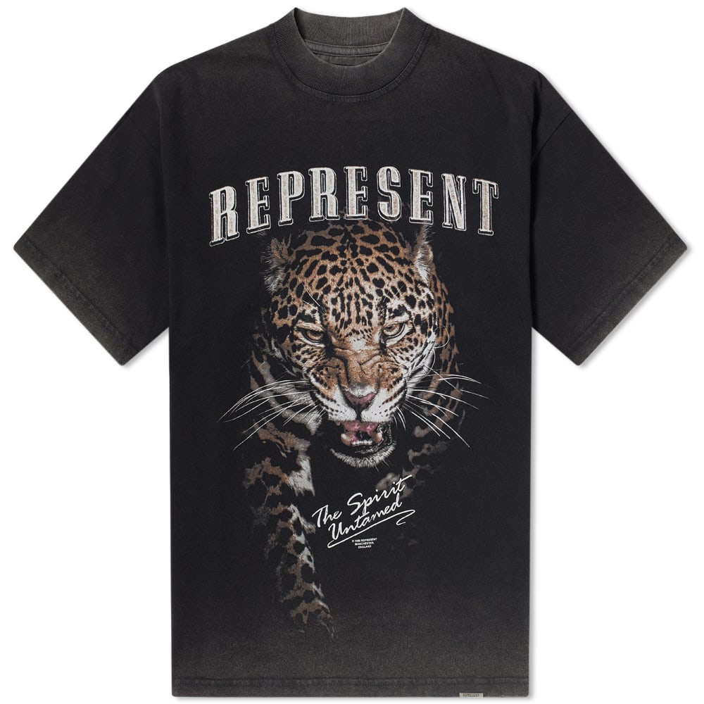 Represent The Spirit Untamed T-Shirt Vintage Black | END.