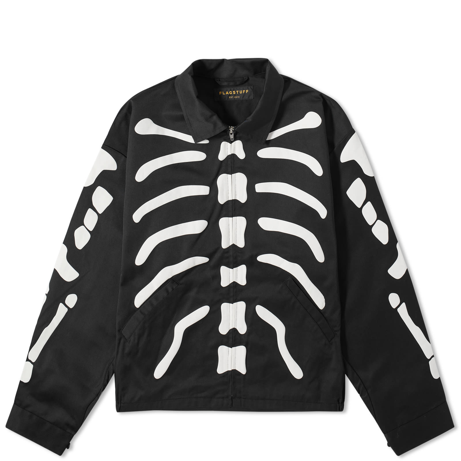 Flagstuff Bone Work Jacket Black | END. (US)